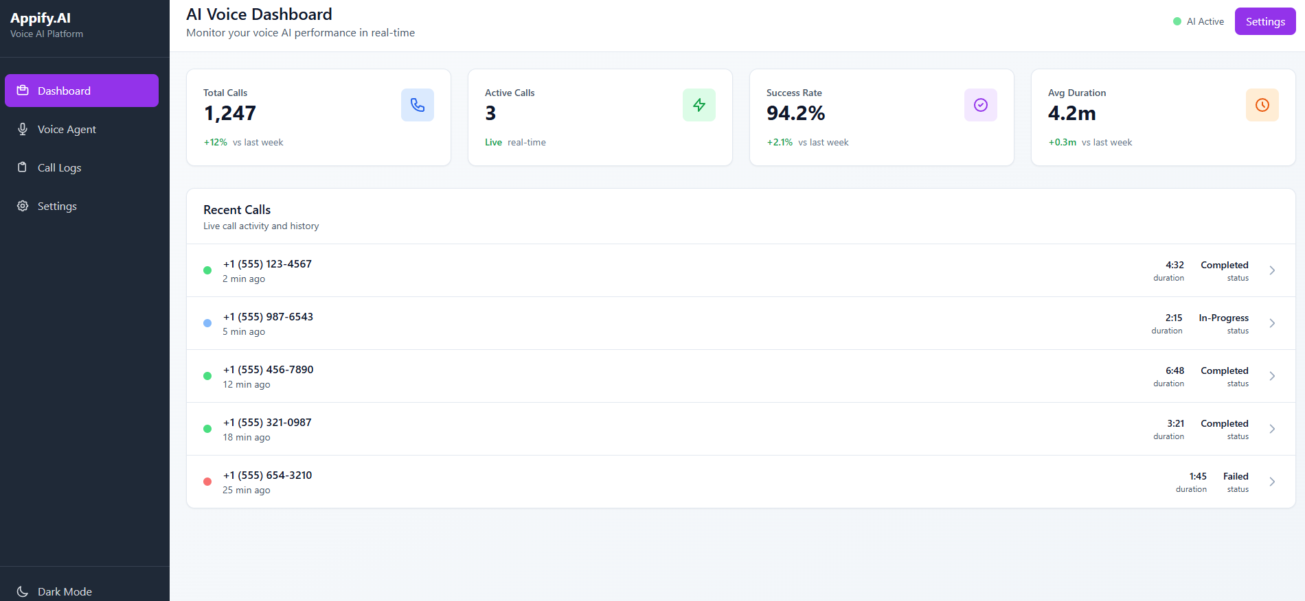Appify.AI - Intelligent Voice AI Automation