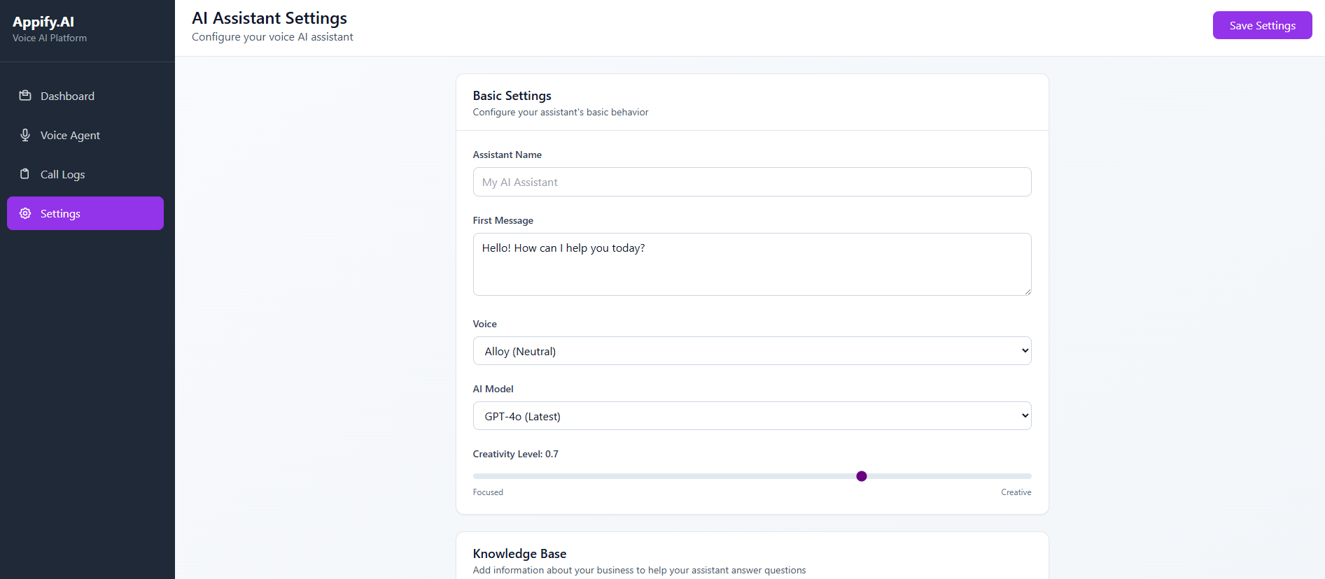 Appify.AI - Intelligent Voice AI Automation